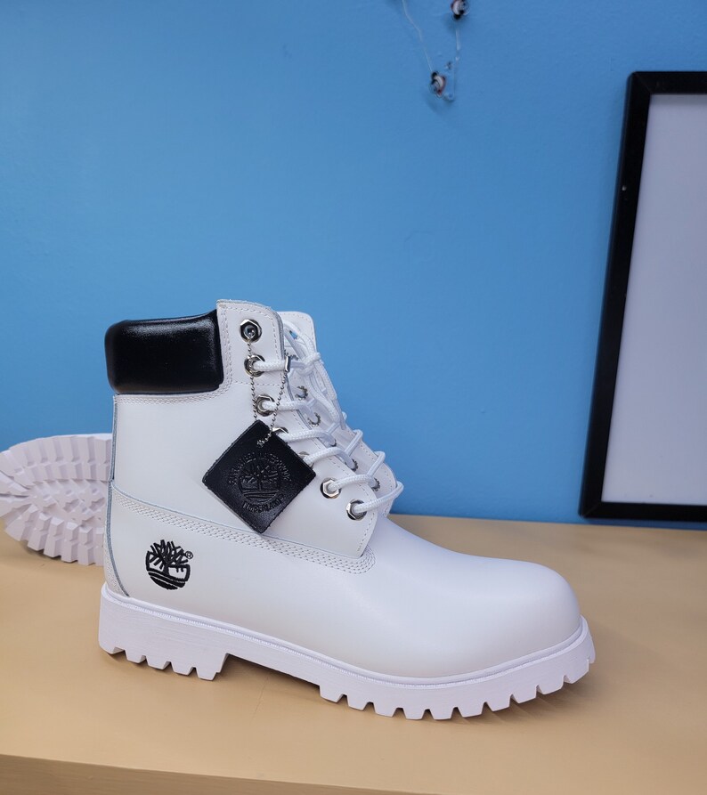 Custom Handmade Timberland Boots Waterproof and Stylish Men's Footwear ...