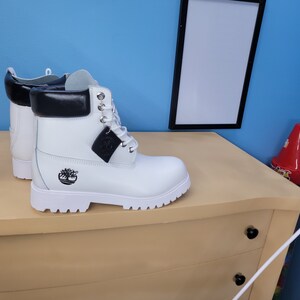 Custom Handmade Timberland Boots Waterproof and Stylish Men's Footwear ...