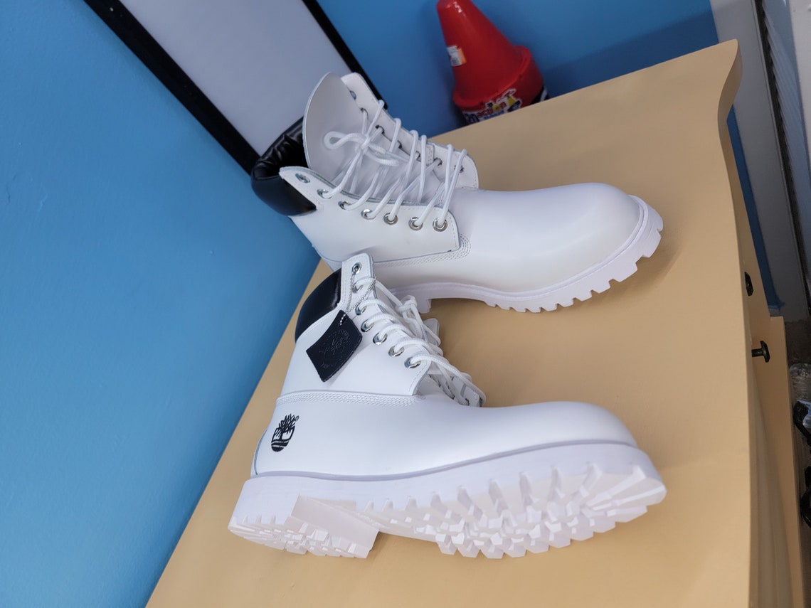 Custom Handmade Timberland Boots Waterproof and Stylish Men's Footwear ...