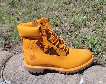 Custom Handmade Timberland Boots Waterproof and Stylish Men's Footwear ...