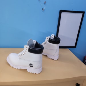 Custom Handmade Timberland Boots Waterproof and Stylish Men's Footwear ...