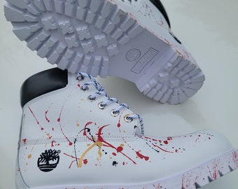 Custom Handmade Timberland Boots Waterproof and Stylish Men's Footwear ...