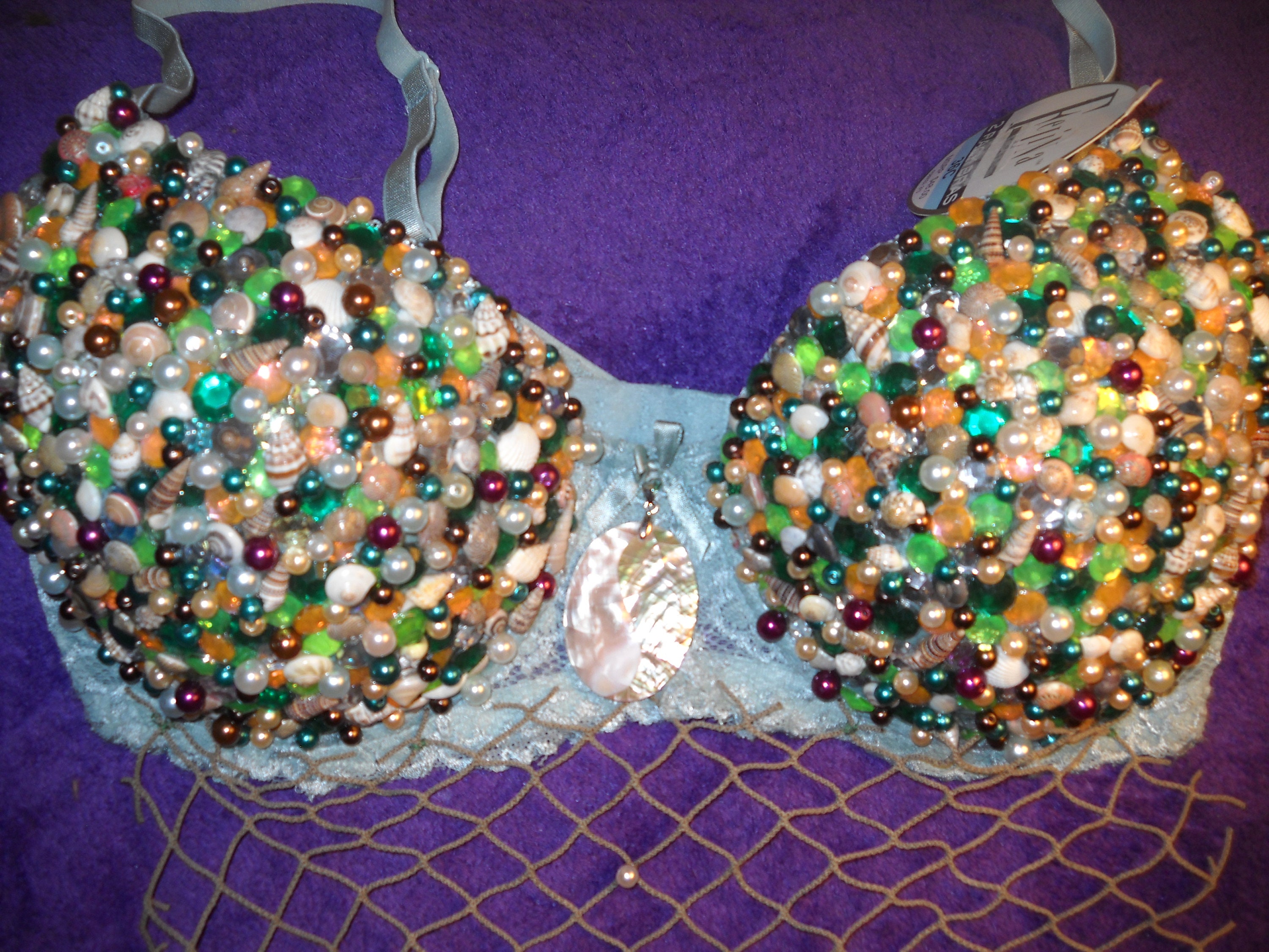 Little Mermaid Rave Bra