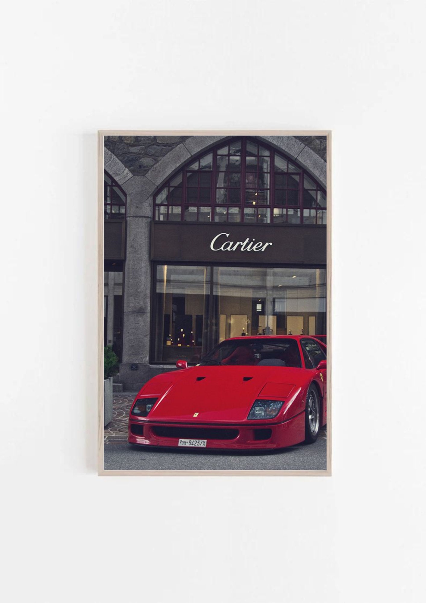 Vintage Cartier Ferrari Printable Art. Quote Print. Inspirational ...