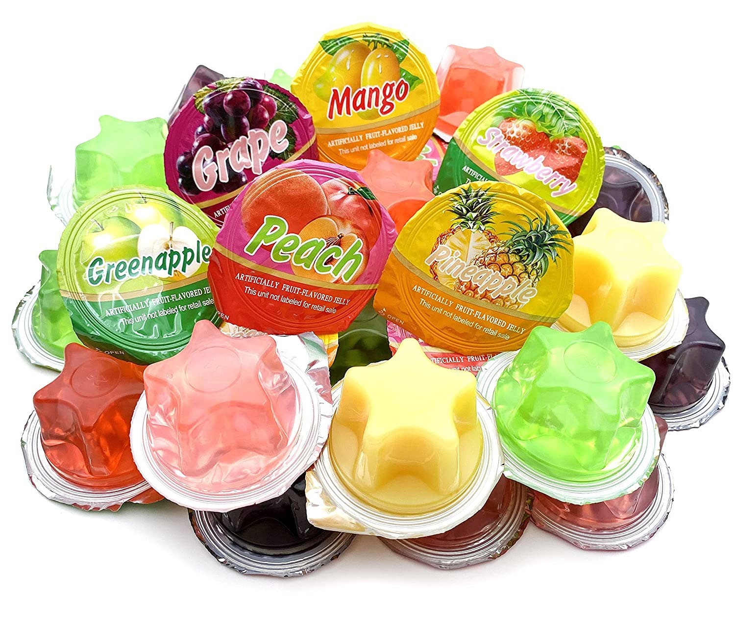 Asian Exotic Jelly Cups Popping Fruit Jellies Tiktok Viral Etsy