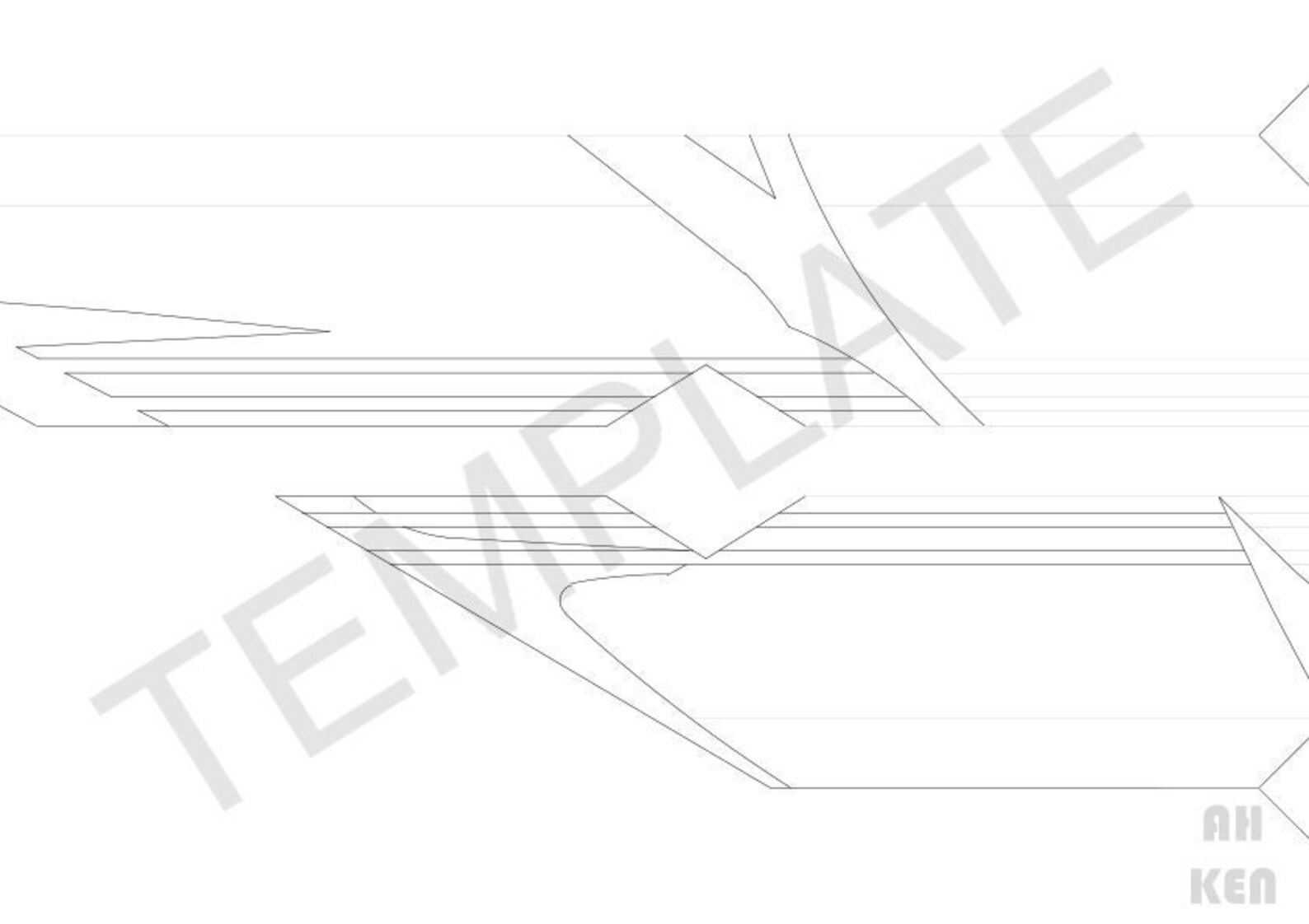 Genshin Impact Wolf's Gravestone 2D Template - Digital Template - PDF ...