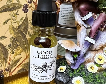 Good Luck Oil luck of the Irish voodoo Hoodoo Pagan Wiccan - Etsy