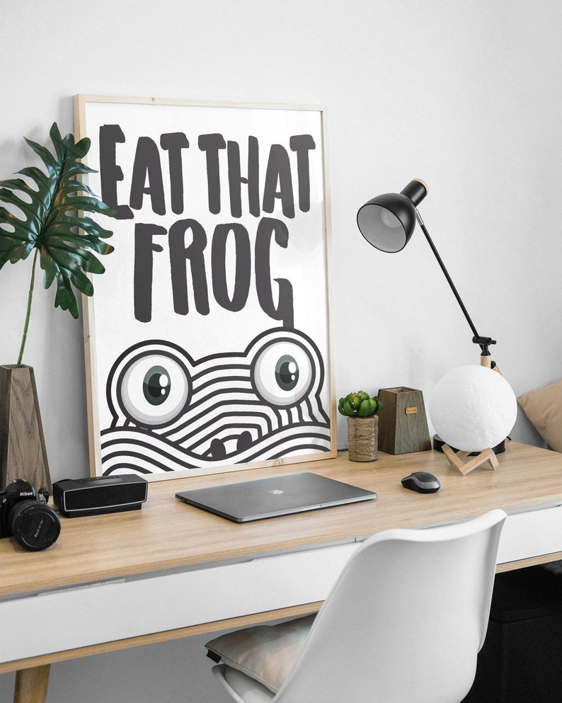 EAT THAT FROG - 0012 - Etsy
