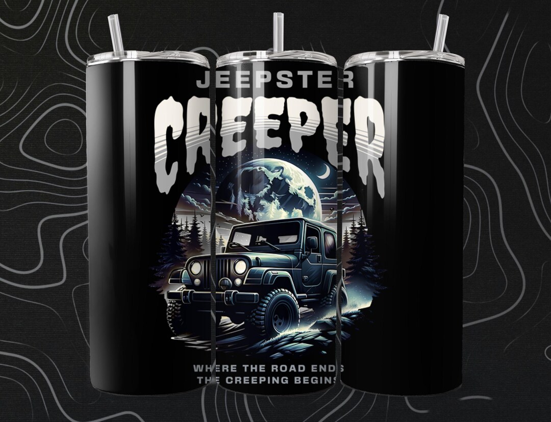 Jeepster Creeper 5-bundle 20oz Tumbler Wrap Set | 9.3x8.2 PNG Digital ...