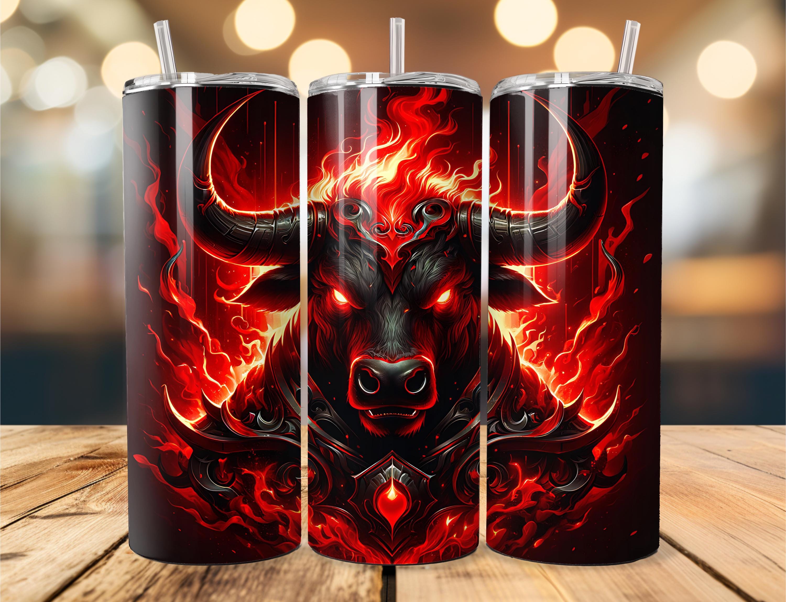Brahma Bull of the Rock & Chicago Bulls Fan Bundle – SVG, PNG, 20oz ...