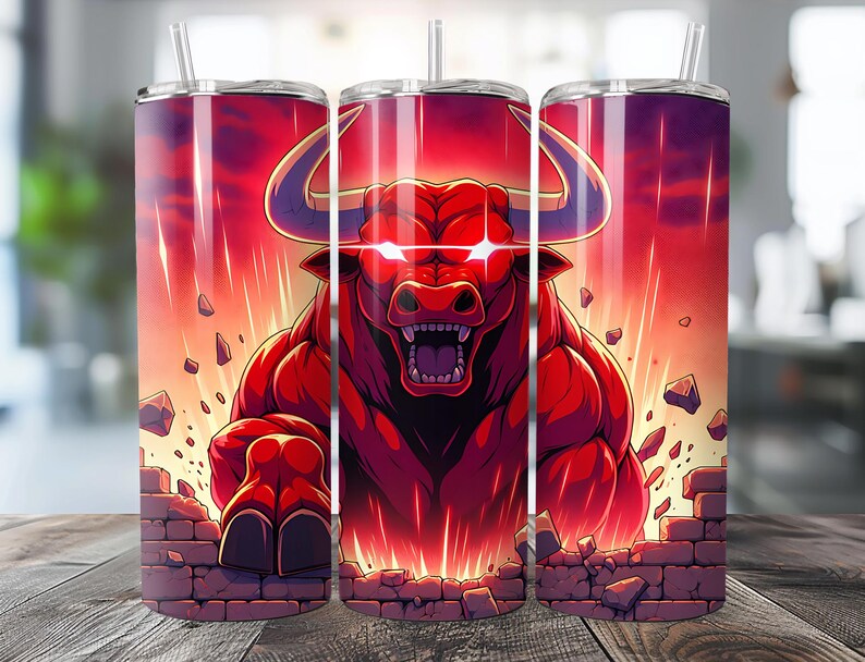 Brahma Bull of the Rock & Chicago Bulls Fan Bundle – SVG, PNG, 20oz ...