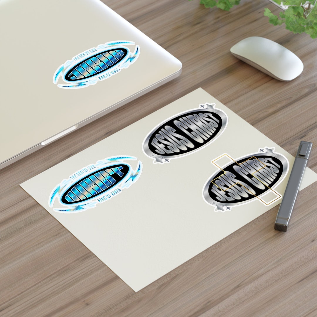 Jesus Christ Son of God King of Kings Stickers Design Sticker Sheets - Etsy