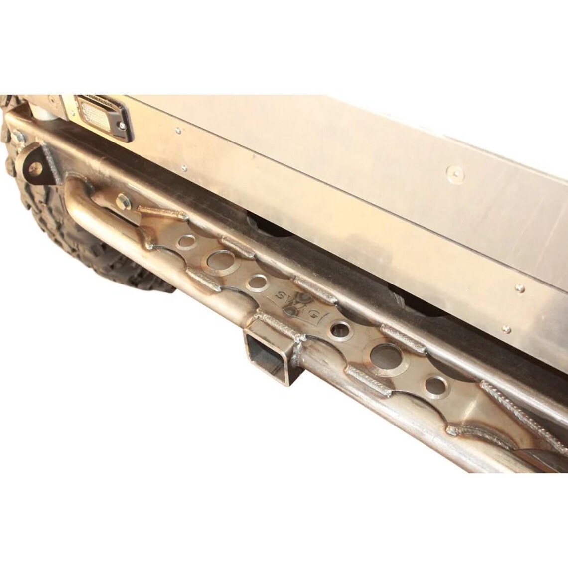 Swag Off-road "big-hit" TJ-YJ Jeep Rear Bumper - the Jeep Big Hit Rear ...