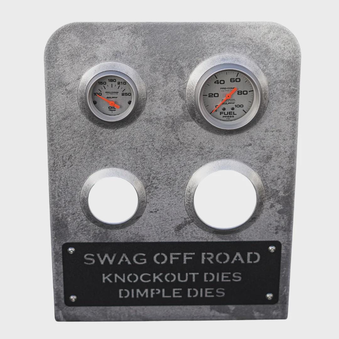 Automotive Gauge Dimple Die/knockout Punch Bundle - Combined Set of ...