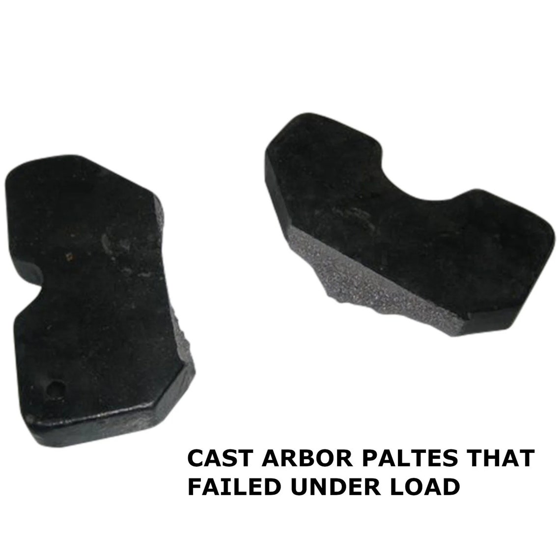 8.50" X 10" Machined Arbor Press Plates (pair) - Cut Out of High ...