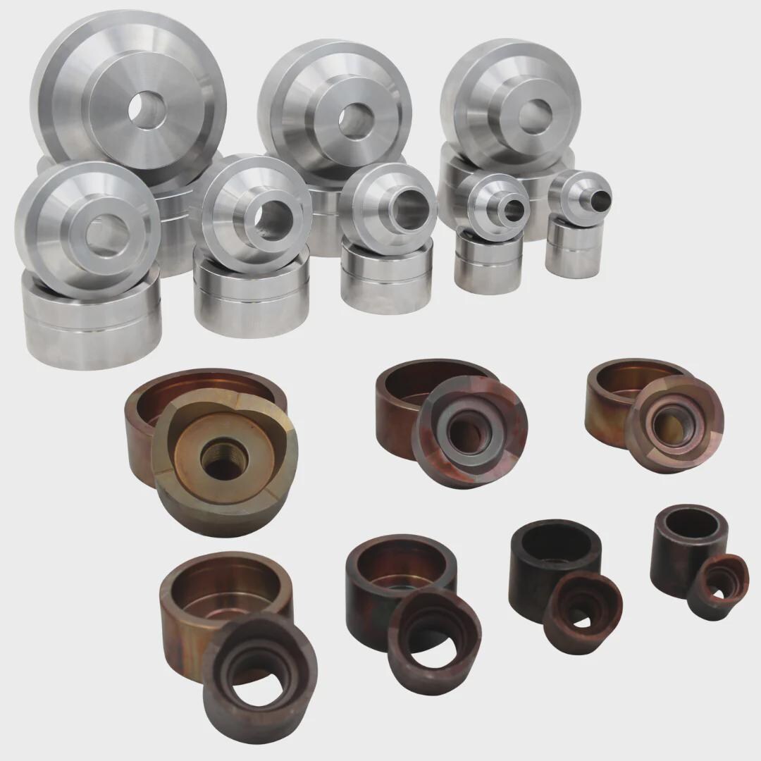 8 Piece Dimple Die and 7 Piece Knockout Set Combo - Both Sets Are "tube ...