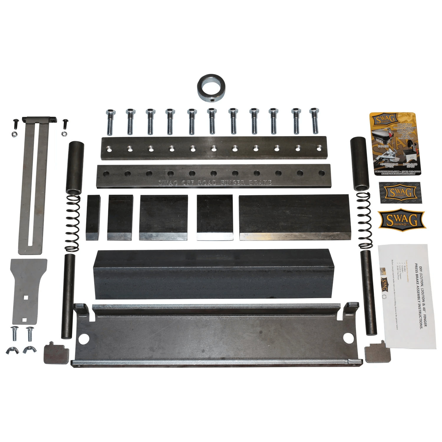 20 TON Finger Brake Heavy Duty DIY Builder Kit - Heavy Duty - Designed ...