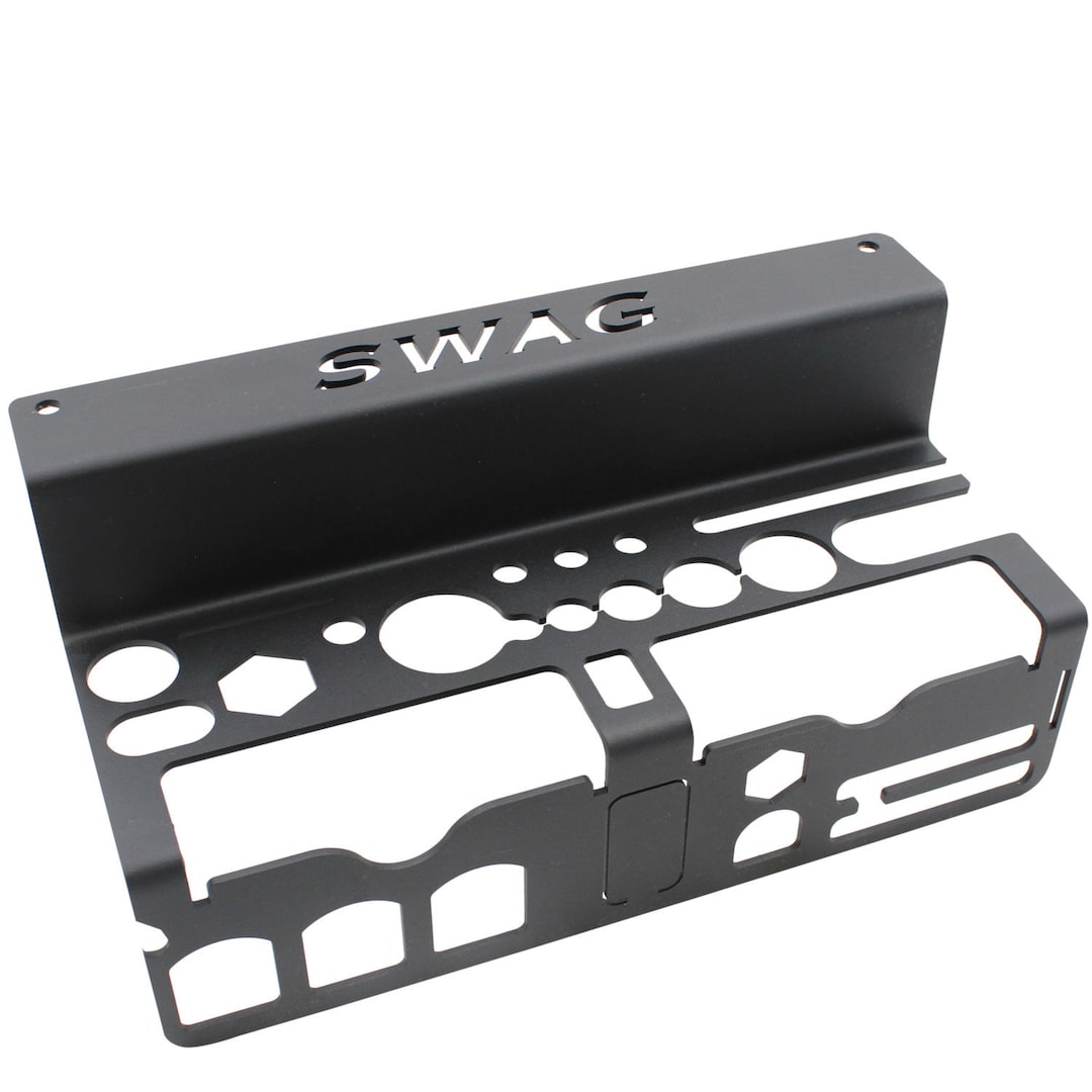 Compact Work Bench Clutter Catcher Laser Cut Out of 1/8 Steel & Formed ...