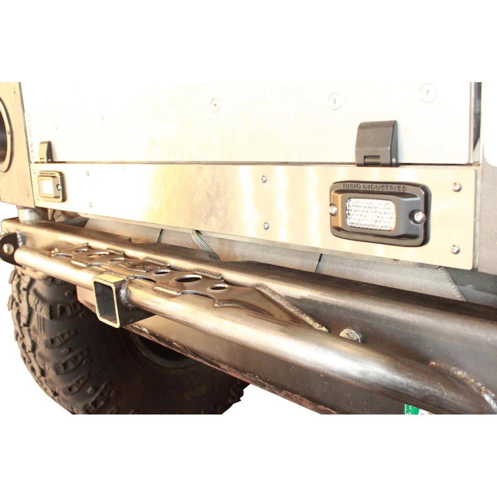 Swag Off-road "big-hit" TJ-YJ Jeep Rear Bumper - the Jeep Big Hit Rear ...