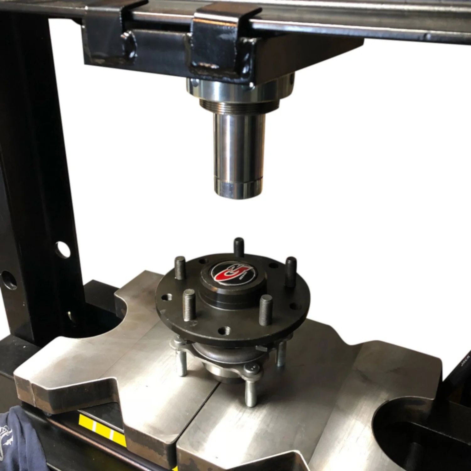 8.50" X 10" Machined Arbor Press Plates (pair) - Cut Out of High ...