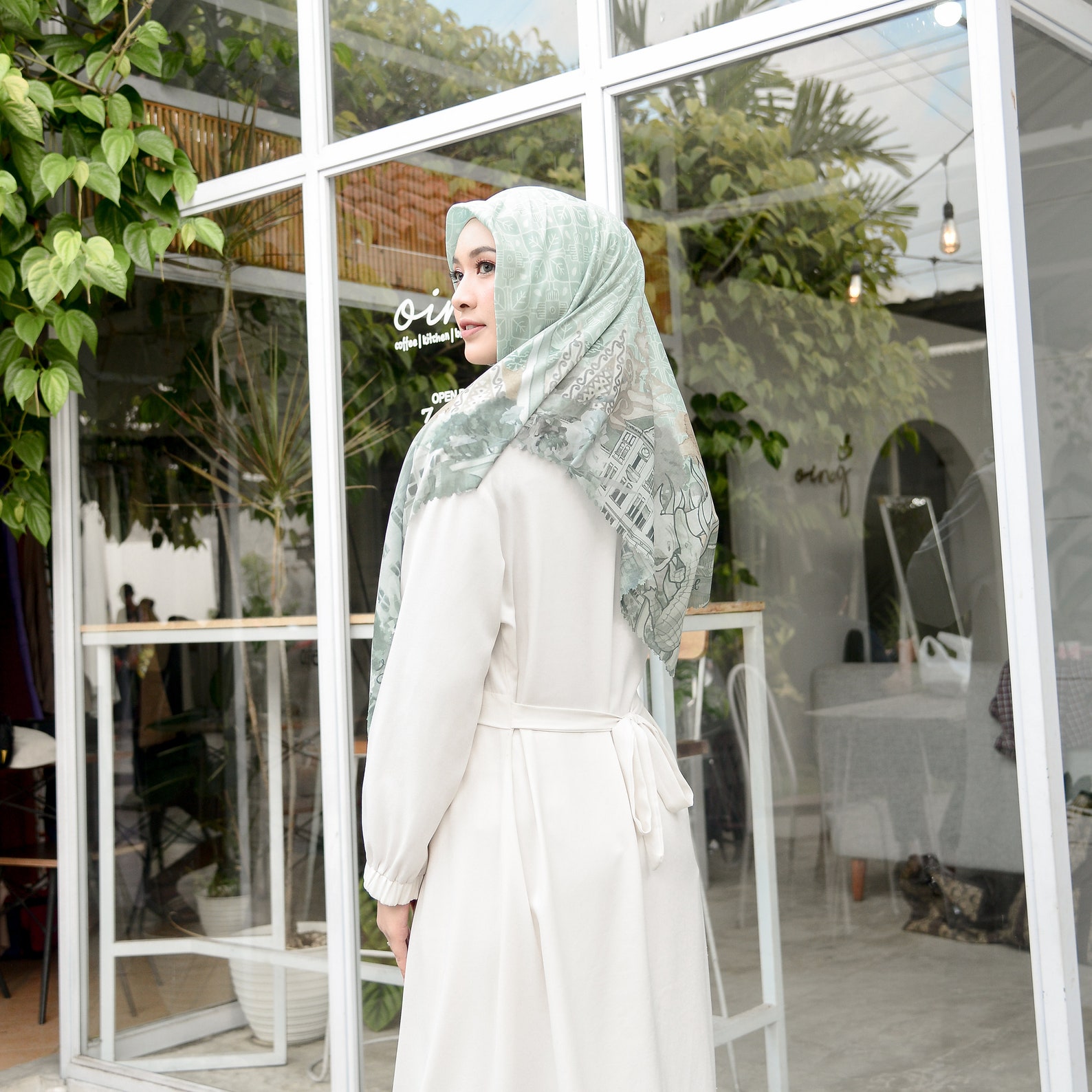 Exclusive Large Square Premium Printed Scarf - Indonesia Scarf - Etsy