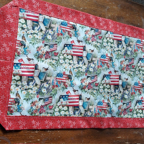 Patriotic Table Mat - Etsy