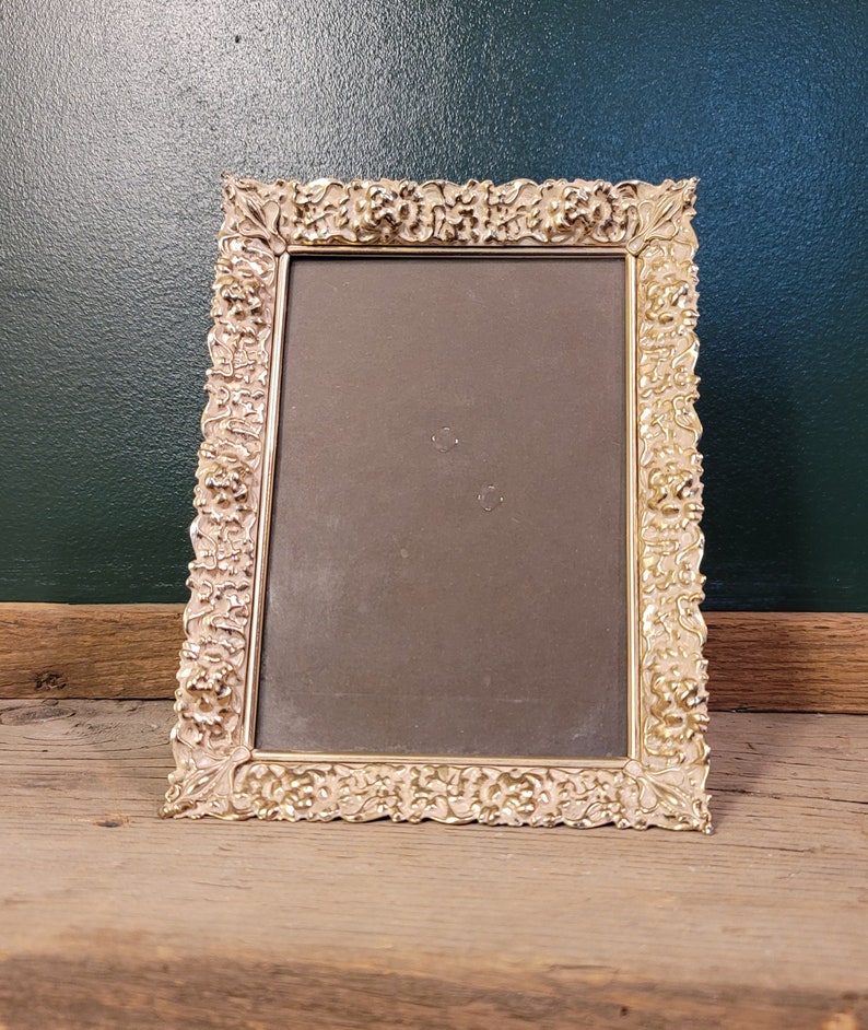 Vintage Ornate Picture Frame, Pretty Home Decor, Mcm Picture Frame ...