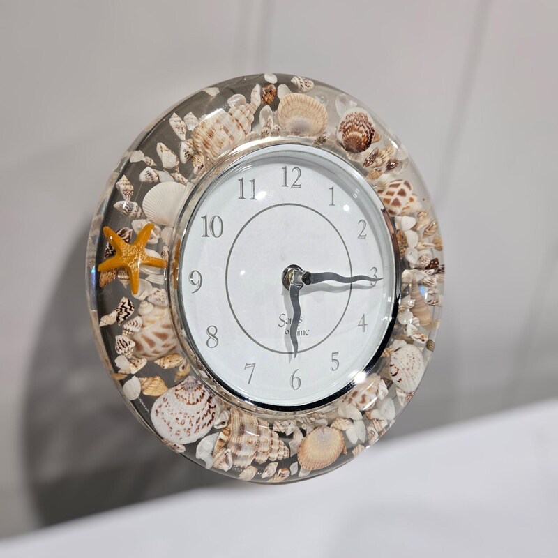 Seashell Clock - Etsy
