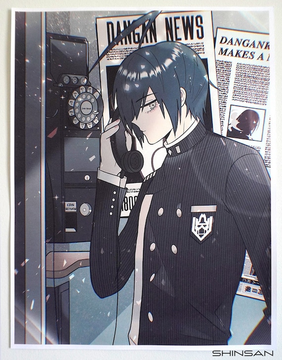 Danganronpa V3 Shuichi Saihara Vintage Print A4 Letter - Etsy Canada
