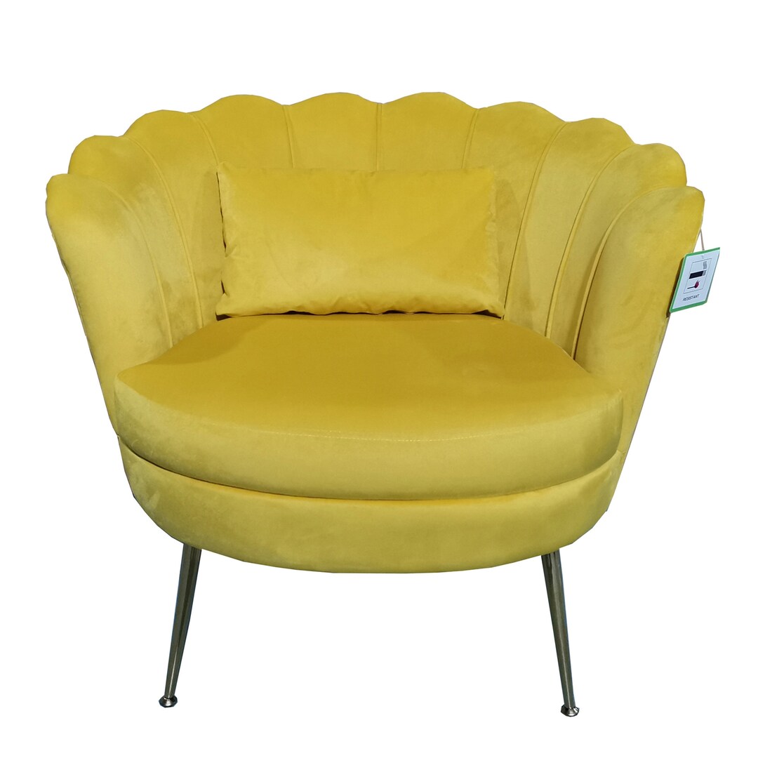Yellow Occasional Chair, Yellow Sofa Seat, Yellow Designer Chairs ...