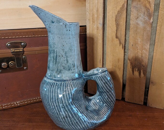 Gurgling Pitcher Handmade Gluggle Jug - Etsy