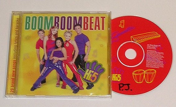 Hi-5 Boom Boom Beat 20 Track CD With Lyrics and Karaoke Sony Music UK ...