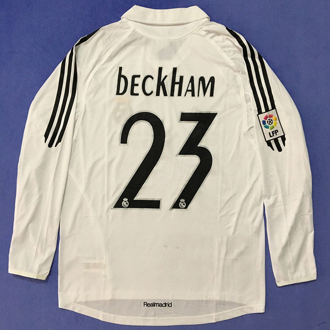 Vintage 23 David Beckham Jersey 2005 2006 Real Madrid Jersey - Etsy