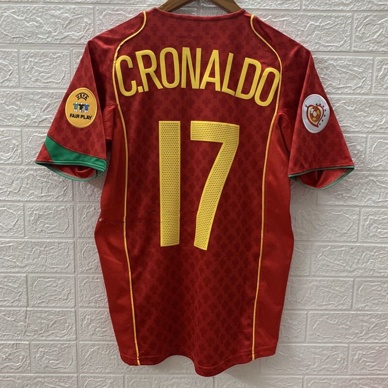 Vintage 17 Cristiano Ronaldo Jersey 2004 Portugal Euro Jersey Etsy Vintage 17 Cristiano Ronaldo Jersey 2004 Portugal Euro Jersey Etsy