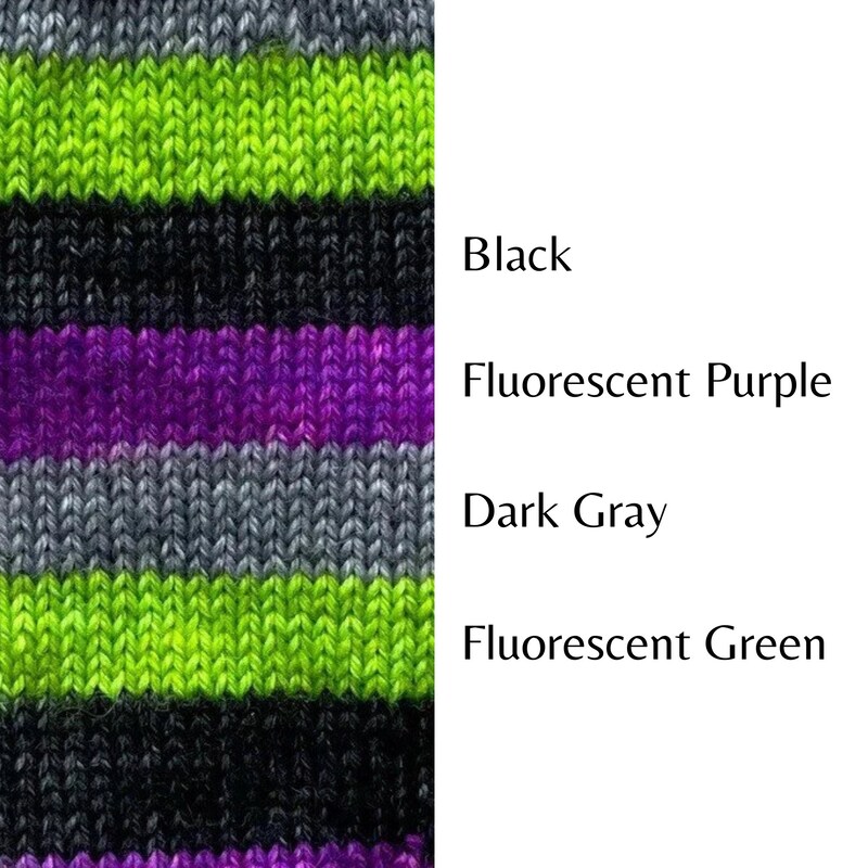 Hand Dyed Self Striping Yarn - Etsy