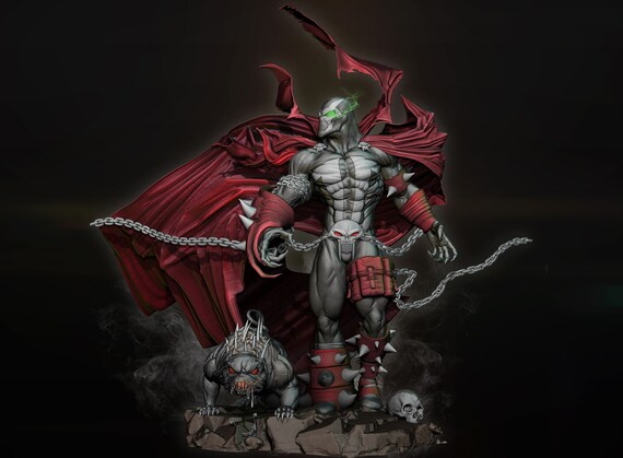 Big 16 tall Spawn model 3XDM Resin Model Toys & Games Toys Miniature ...