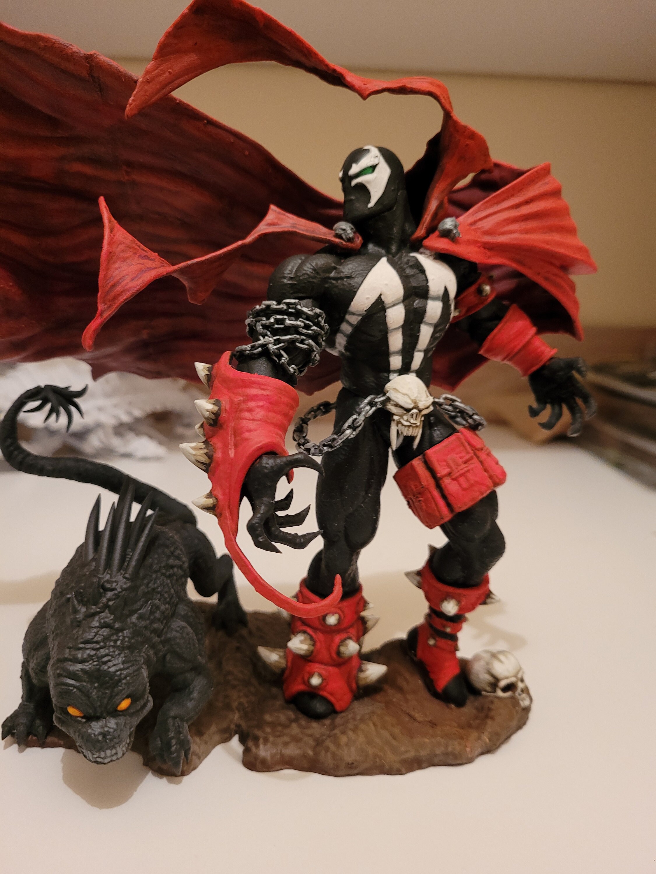 Big 16 tall Spawn model 3XDM Resin Model Toys & Games Toys Miniature ...