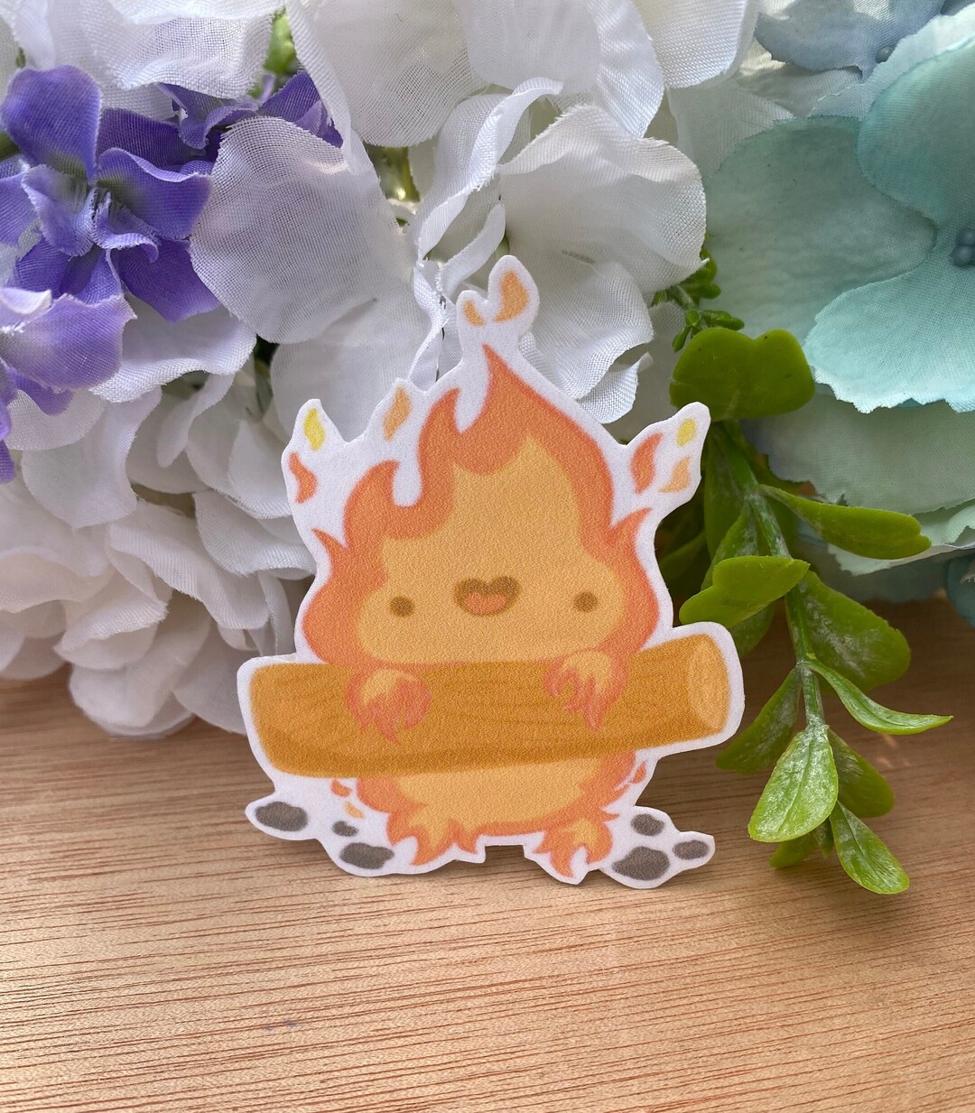 Fire Demon Sticker | Dicut | Water Resistant| - Etsy