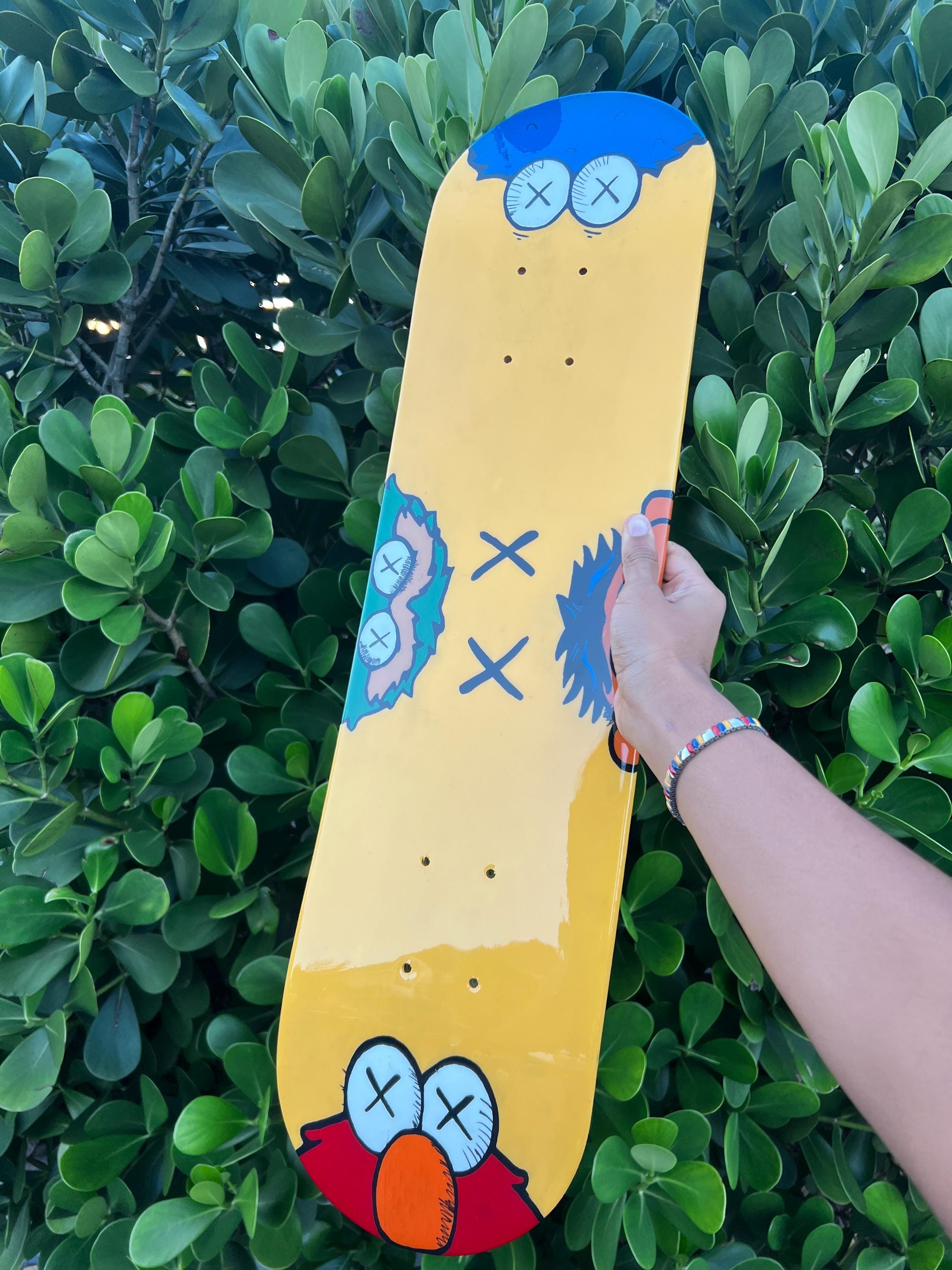 Custom Hand-painted Skateboard- Personalize Your Own Board Design - Etsy