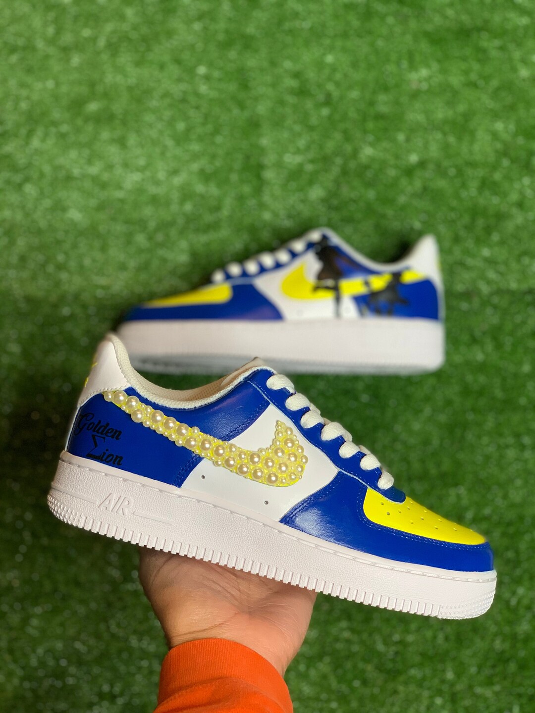 Sigma Gamma Rho Inspired Custom Air Force 1s - Etsy