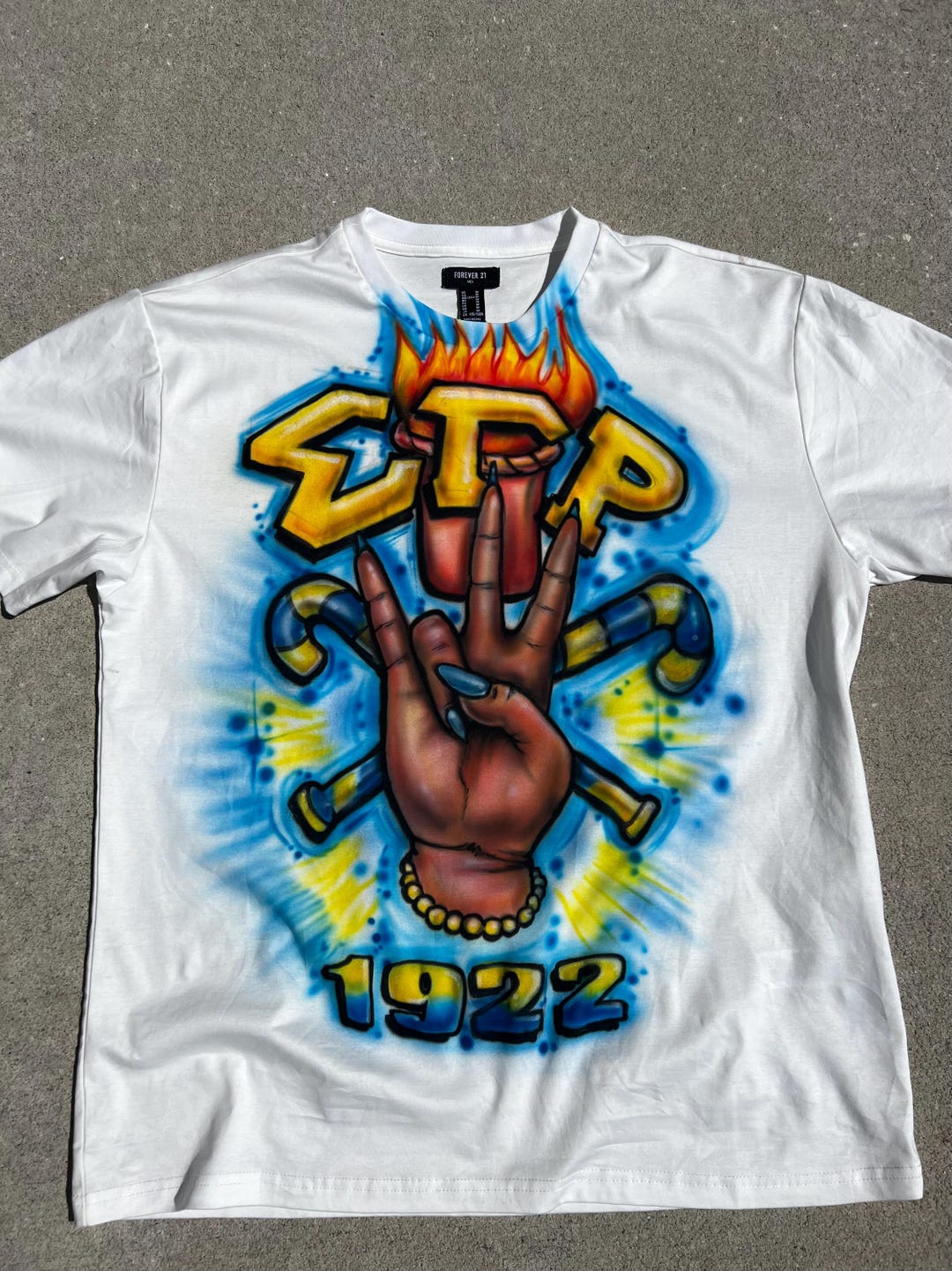 Sgrho Inspired Airbrush T-shirt - Etsy