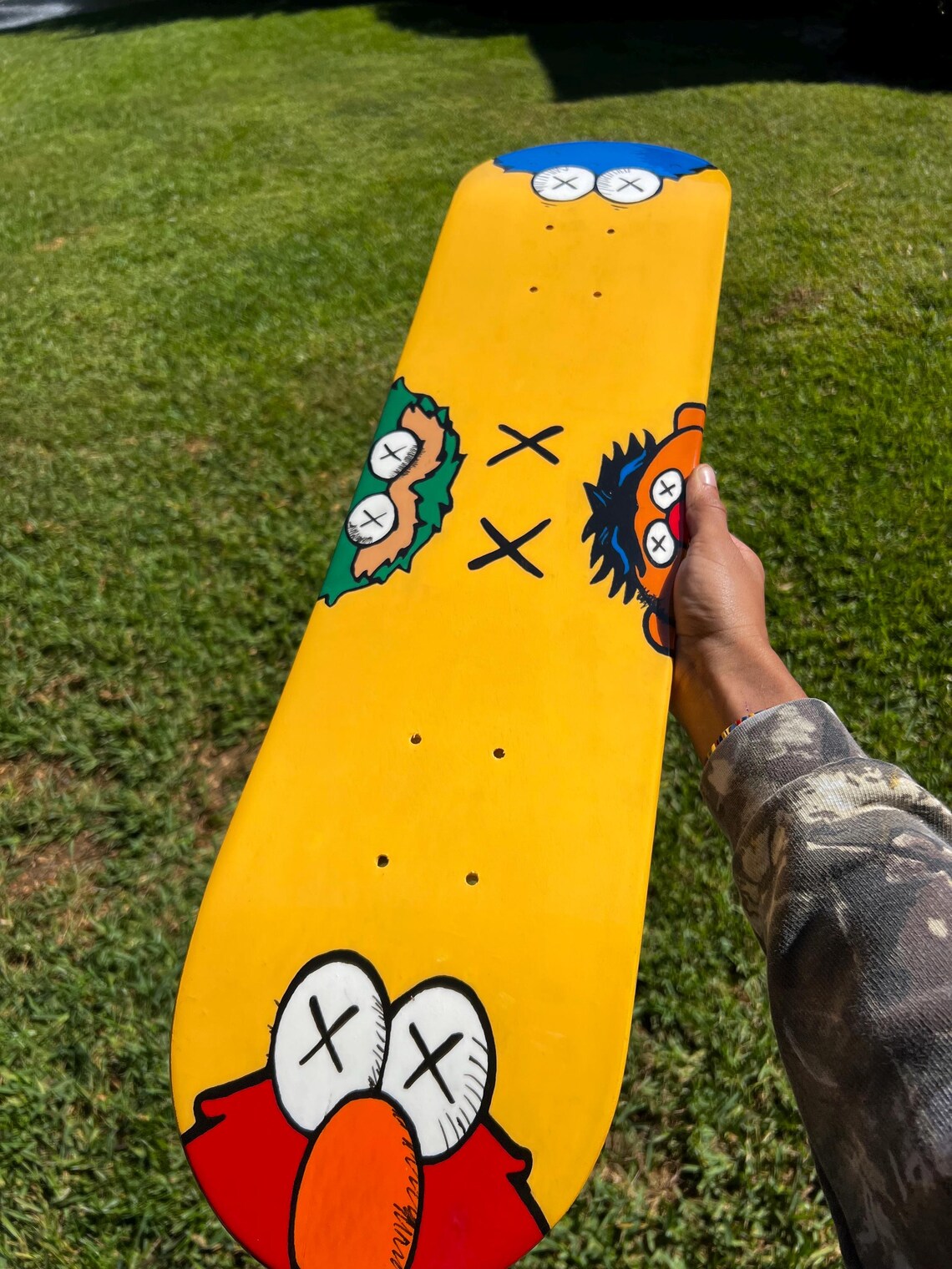 Custom Hand-painted Skateboard- Personalize Your Own Board Design - Etsy