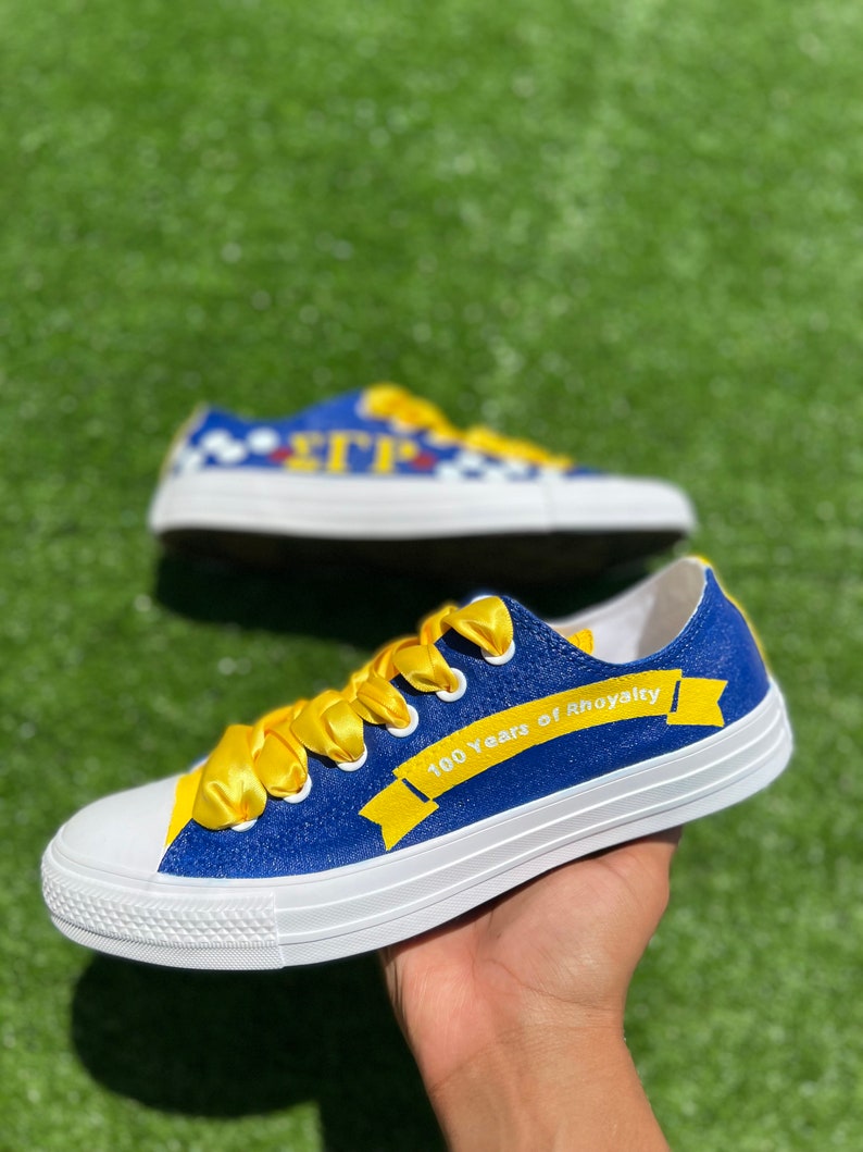 Sigma Gamma Rho Centennial Custom Converse - Etsy