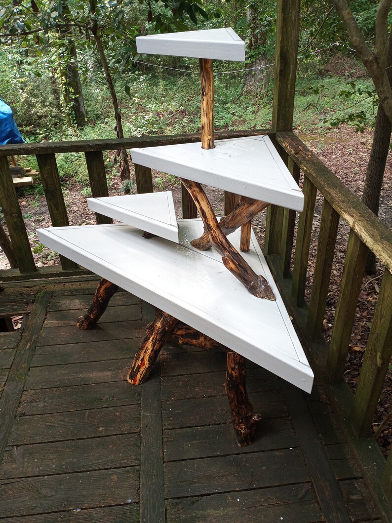 Exterior Tree Limb Table/shelves - Etsy