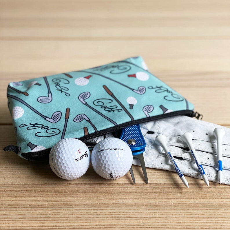 Golf Valuables Pouch Golf Gifts for Men Golf Gifts Golf - Etsy