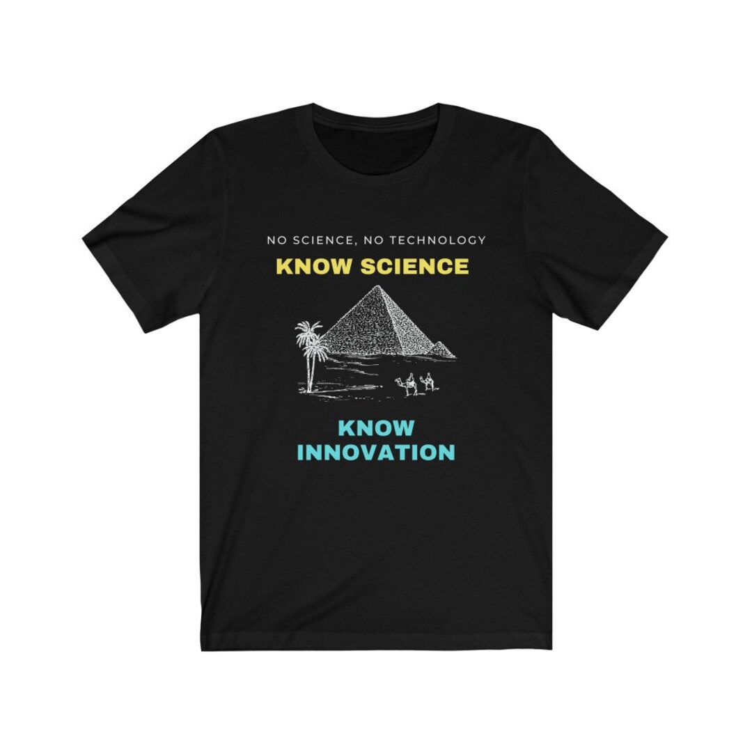 Know Science, Know Innovation © Unisex Kurzarm witziges Tshirt - Etsy ...