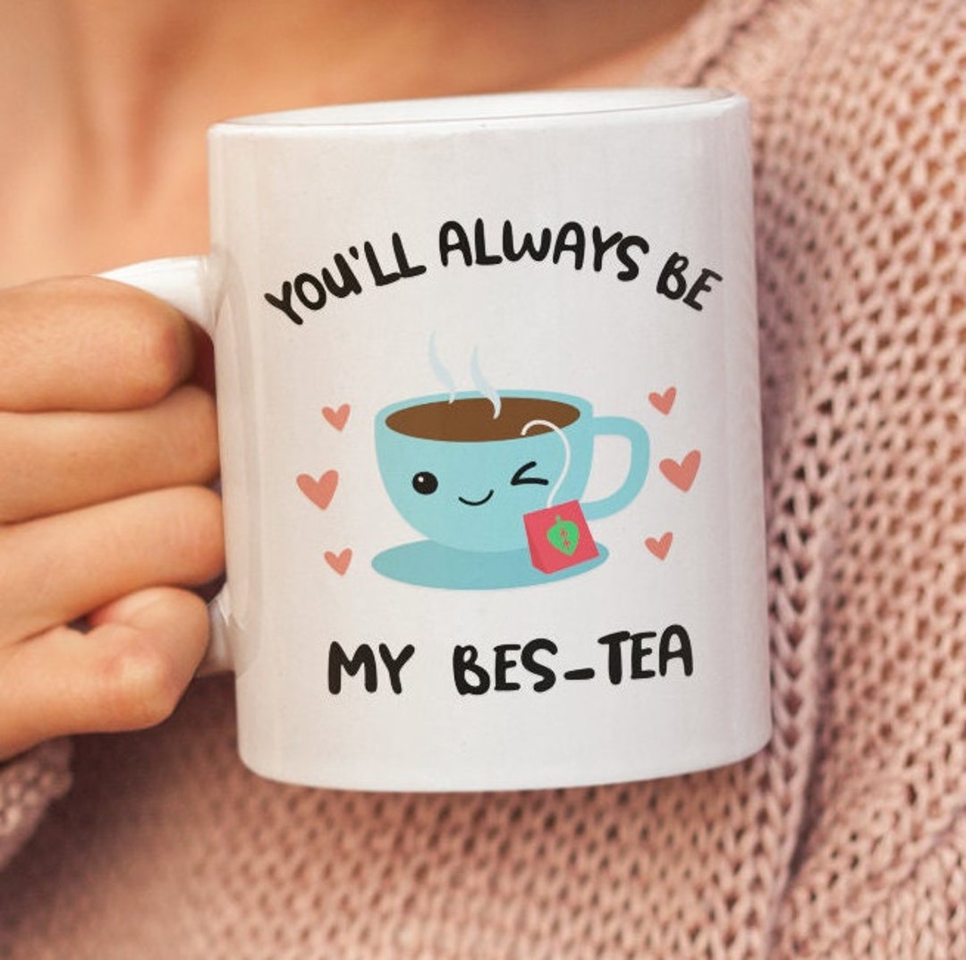 Bes-teas, Tea Lover Mug, Tea Lovers Gift, Hot Tea With Mug, Cute Tea ...