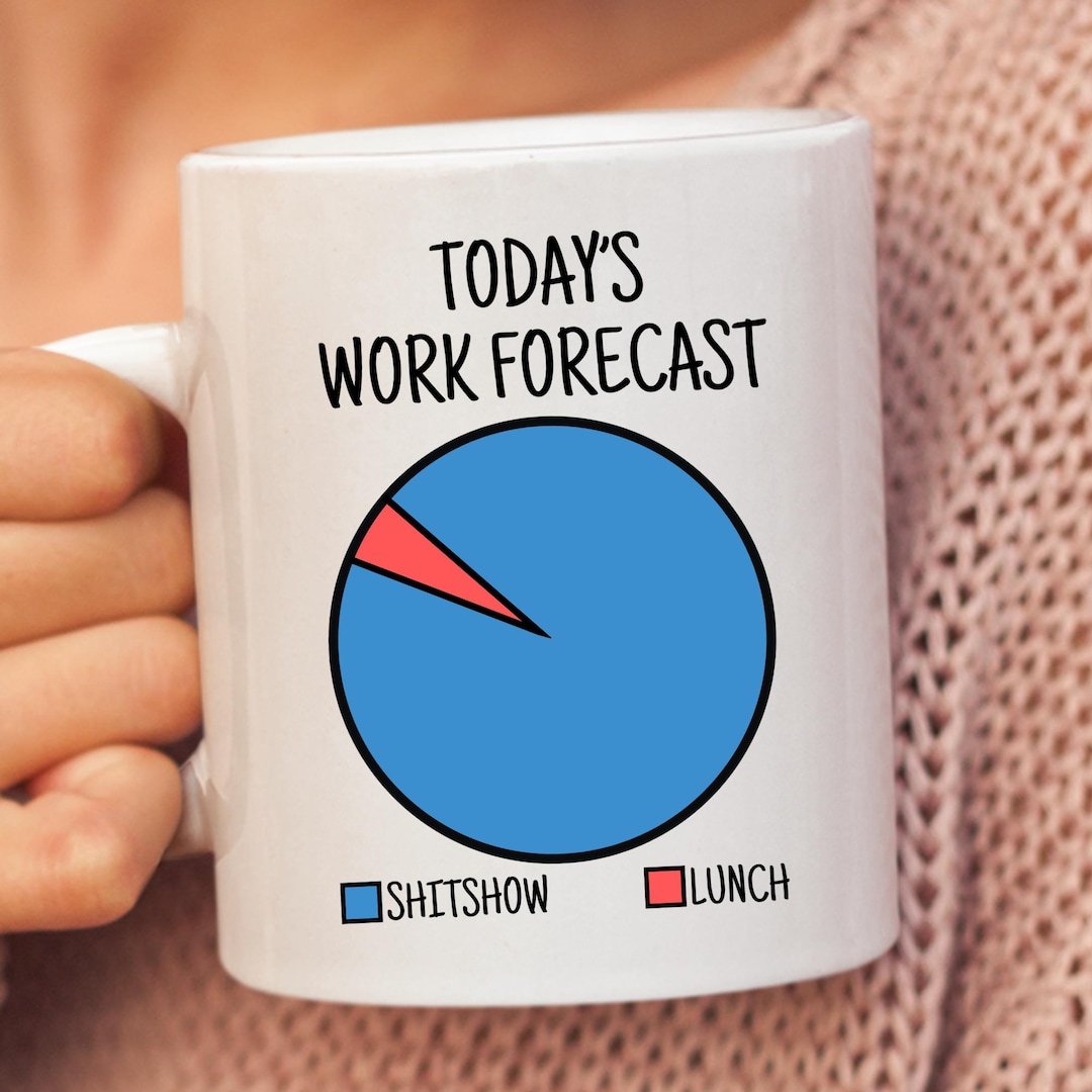 Co-worker Mug, Work Mug, Shit Show Mug, Snarky Office Humor Coworker ...