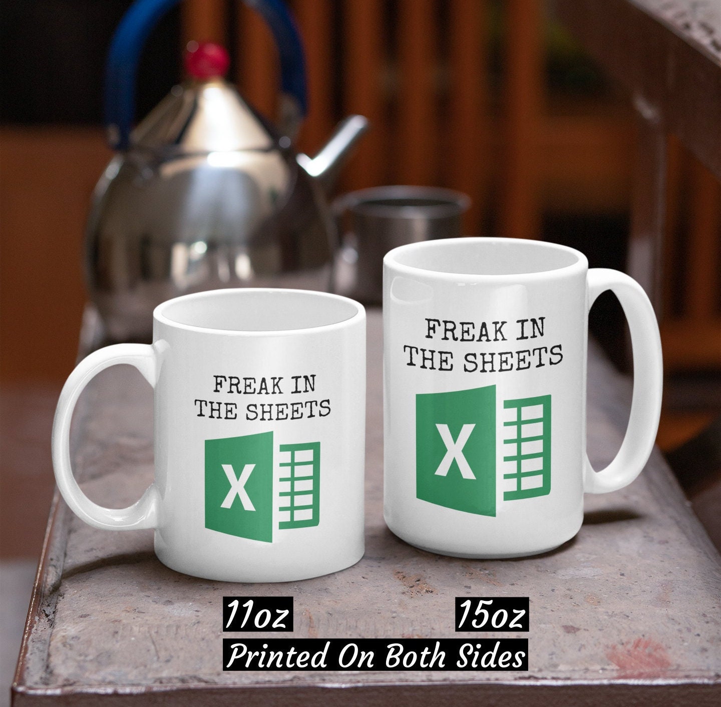 Freak in the Sheets, Spreadsheet Mug, Funny Accountant Mug, Account ...
