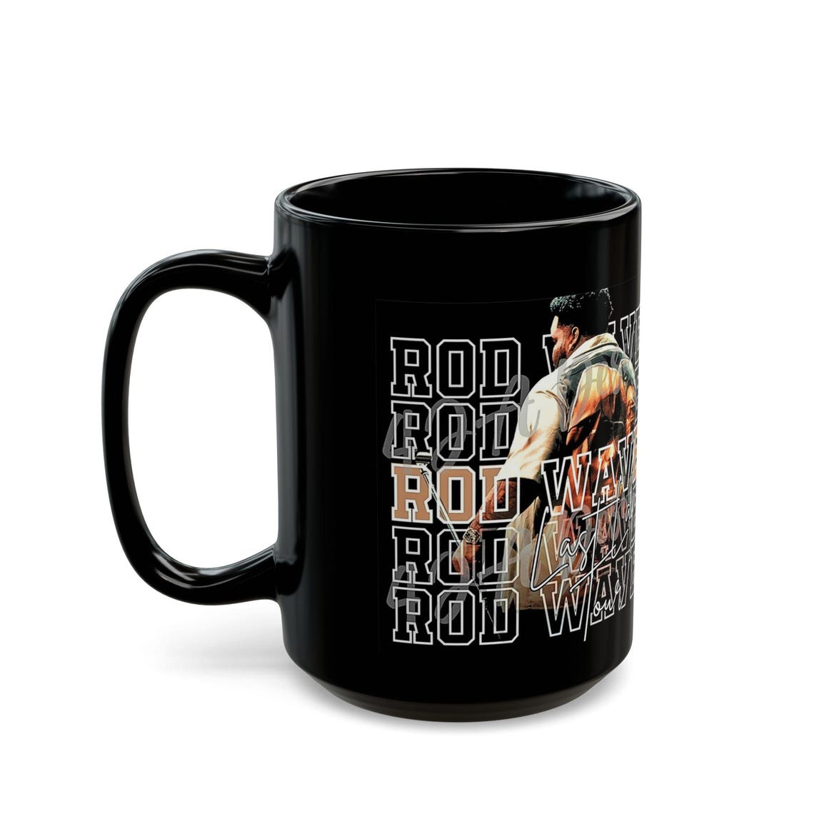 Rod Wave 15oz Mug Black Coffee Cup for Music Lovers, Rod Wave Gift Mug ...